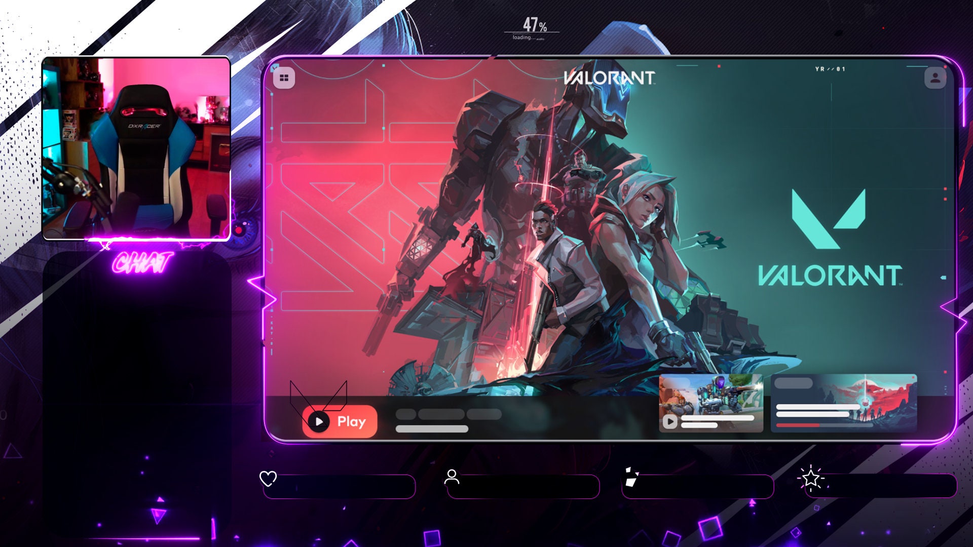 Fade Valorant Animated Stream Overlays Pack HD Quality - Etsy UK