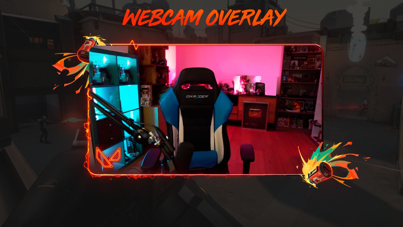 Valorant Raze Animated Stream Overlays Pack HD Quality - Etsy Australia