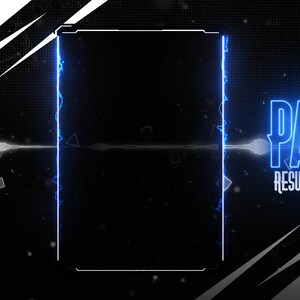 Neon Blue Animated Stream Overlay Pack: HD Webm for OBS - Etsy