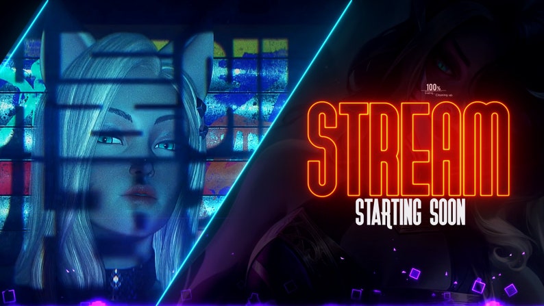 Stream Overlay Pack Ahri League of Legends Overlays Stream - Etsy