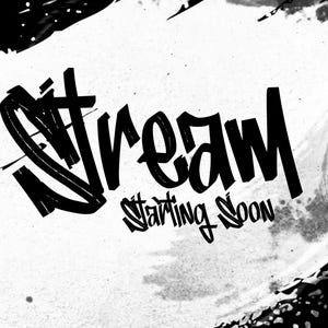 Animated Black & White Stream Overlay Pack: Twitch, Youtube, Kick (WEBM ...