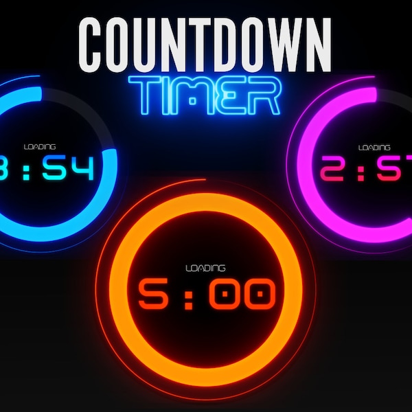 Twitch Timer Widget - Etsy