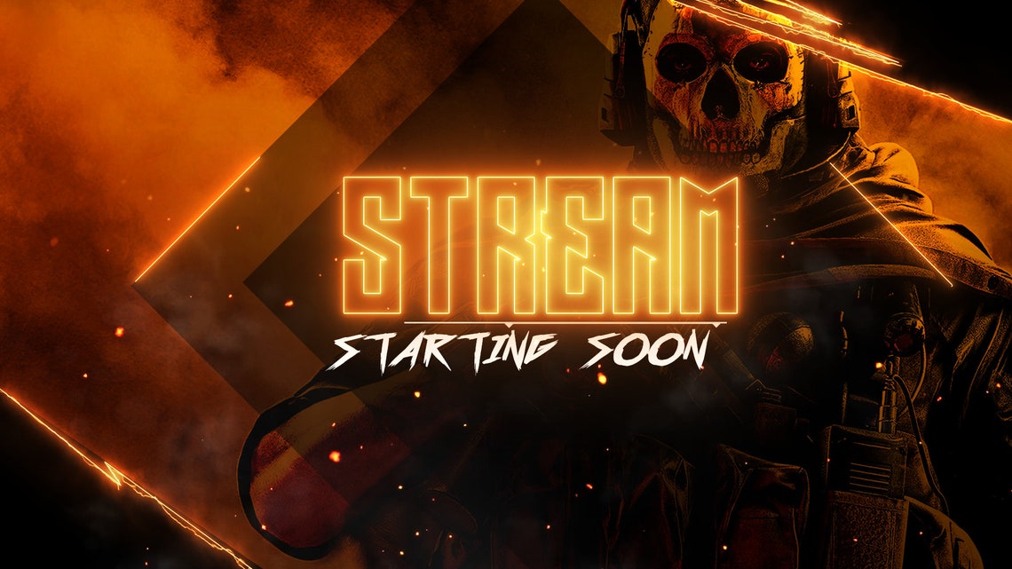 Call of Duty Overlay Stream pack Animated Formato Webm | Etsy