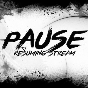 Animated Stream Overlays Pack - Black and White - Smoke Ash Style - Etsy