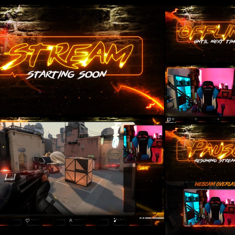 Twitch Rust Overlays - Etsy