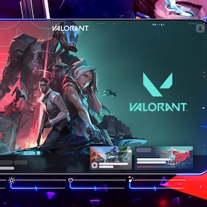 YORU Valorant - Animated Stream Overlays Pack - WEBM Format - Etsy