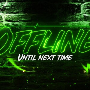 RGB Style Stream Overlays Pack - RGB Animation - Etsy