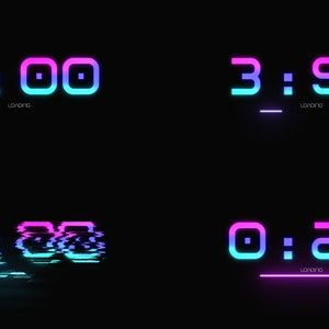 STREAM Countdown Timer for Twitch and Kick - Overlay Webm Format ...