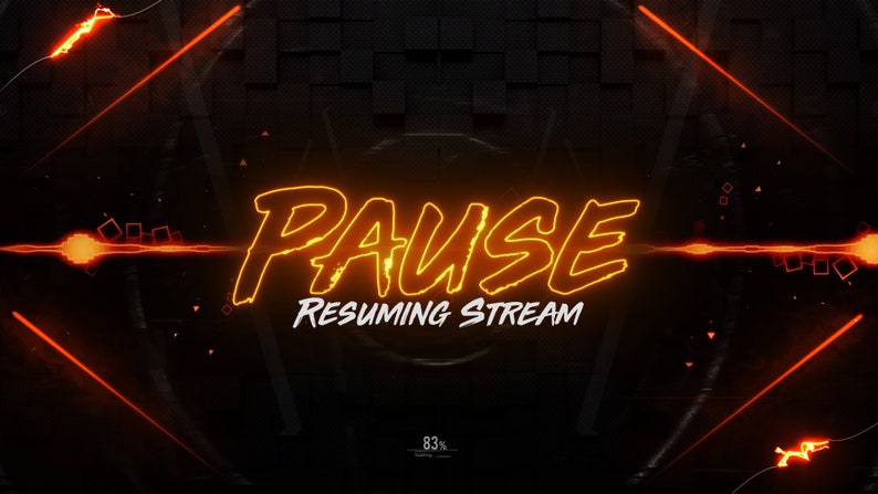 Stream Neon Yellow Animated Stream Overlays Pack HD - Etsy