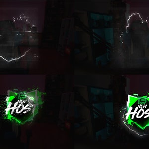 Animated Stream Alerts Neon Green Style Compatible With - Etsy