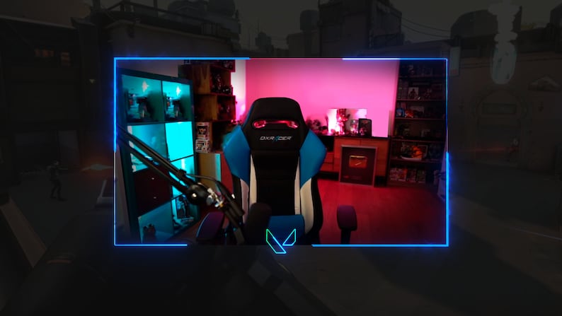Overlay Webcam Stream Animación Estilo RGB Stream - Etsy