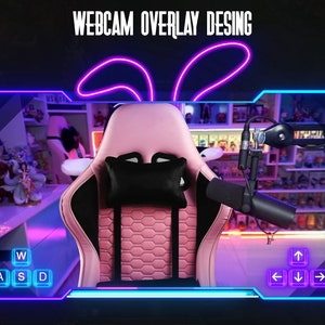 Webcam Overlay Stream - Arcade Gaming Pack of 3 Animated Styles - WEBM ...
