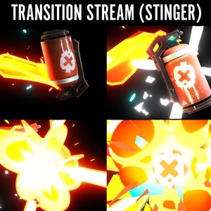 Stinger Scene Transition Stream - Explosion Style - Twitch and Kick ...