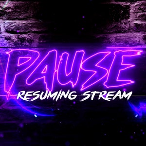 Overlays Stream Animated Neon Purple Style Pack - WEBM Format - Etsy