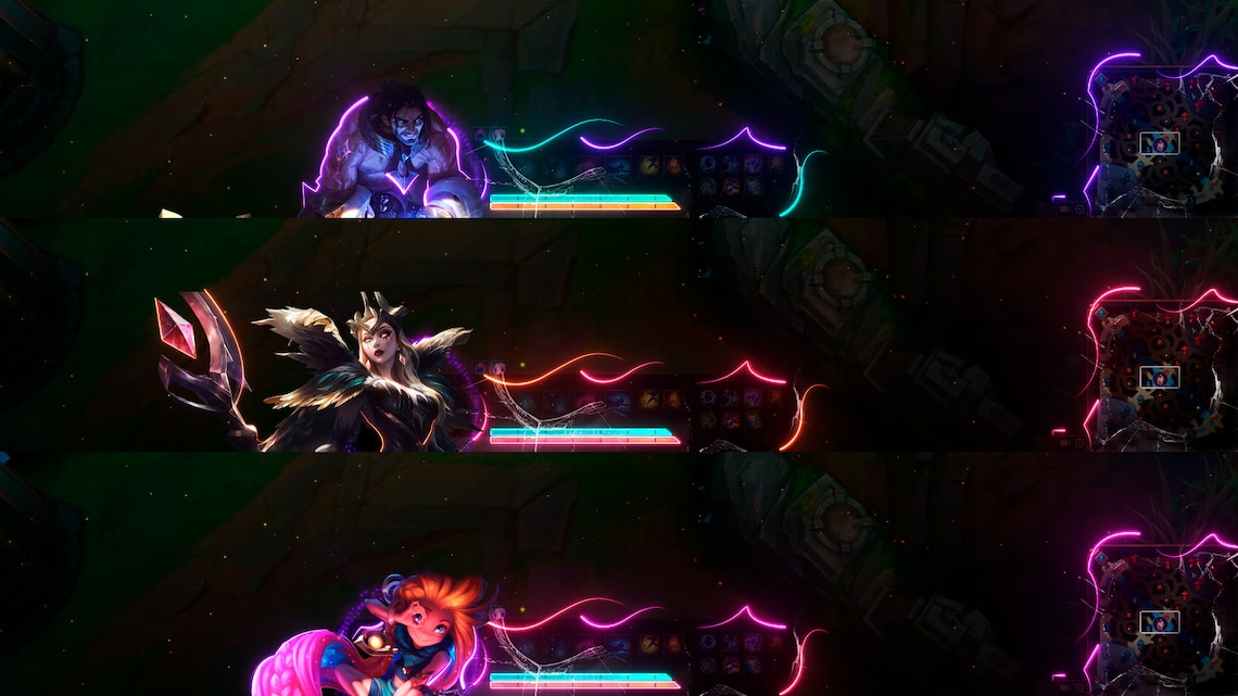 Overlays Stream League of Legends 11 Different Champions - Etsy