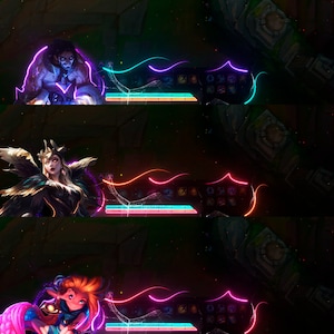 Overlays Stream League of Legends - 11 Different Champions - Interface ...