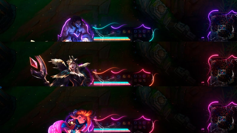 Overlays Stream League of Legends 11 Different Champions - Etsy