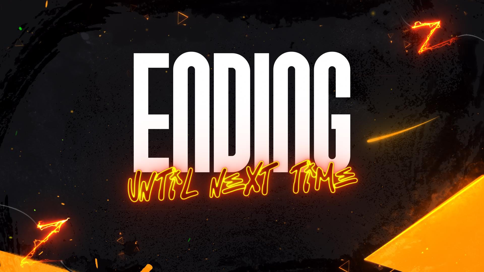 Neon Graffiti Animated Stream Package: Twitch, Youtube, Kick (OBS ...
