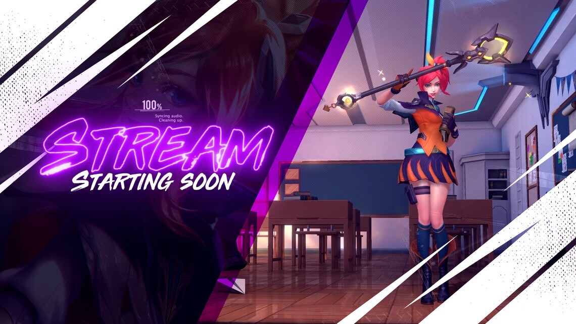 Custom Stream Pack Lux League of Legends Animated Twitch - Etsy