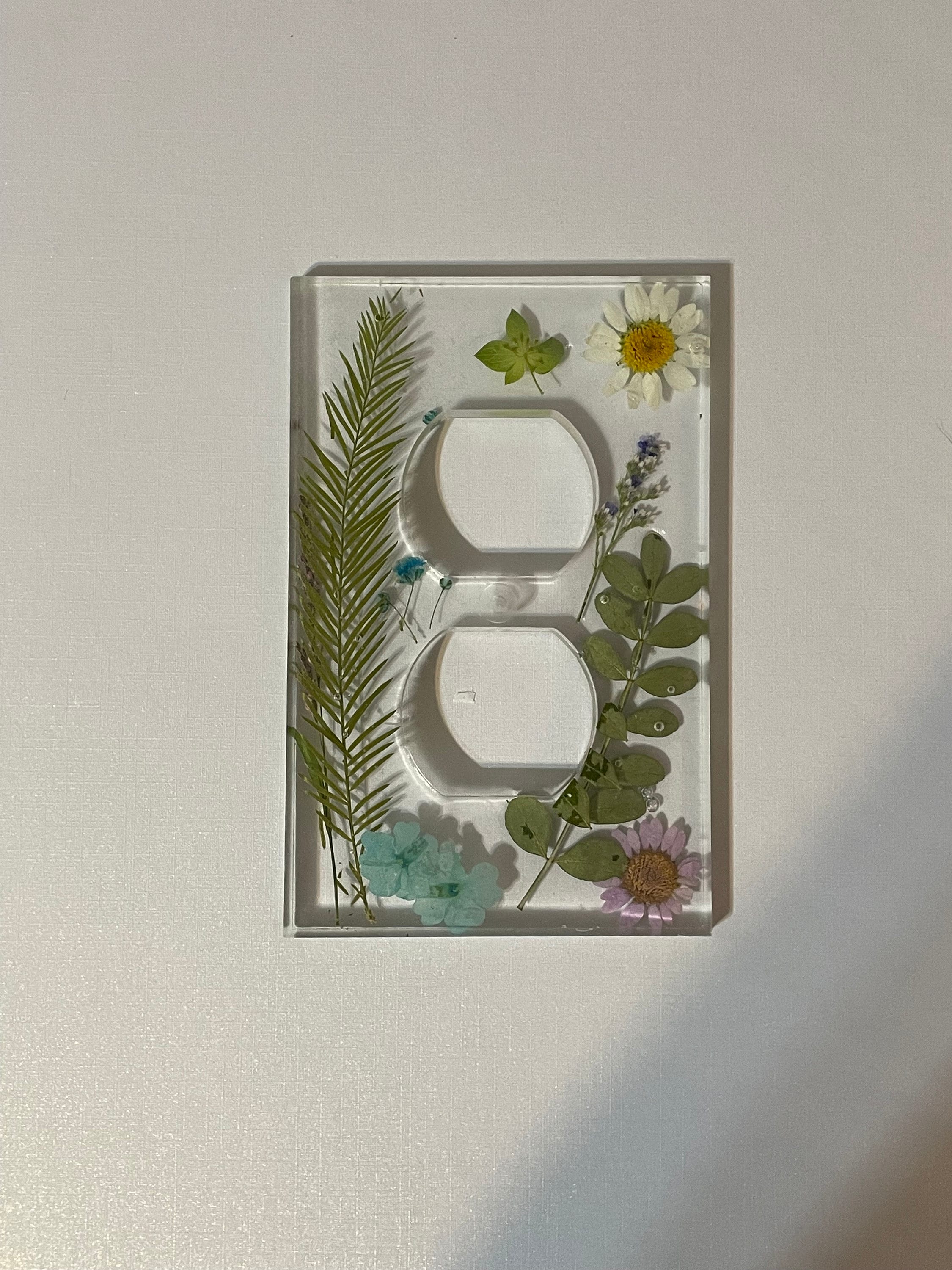 Flower Light Switch and Outlet Cover - Etsy
