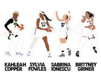 Wnba Logo Sticker - Etsy