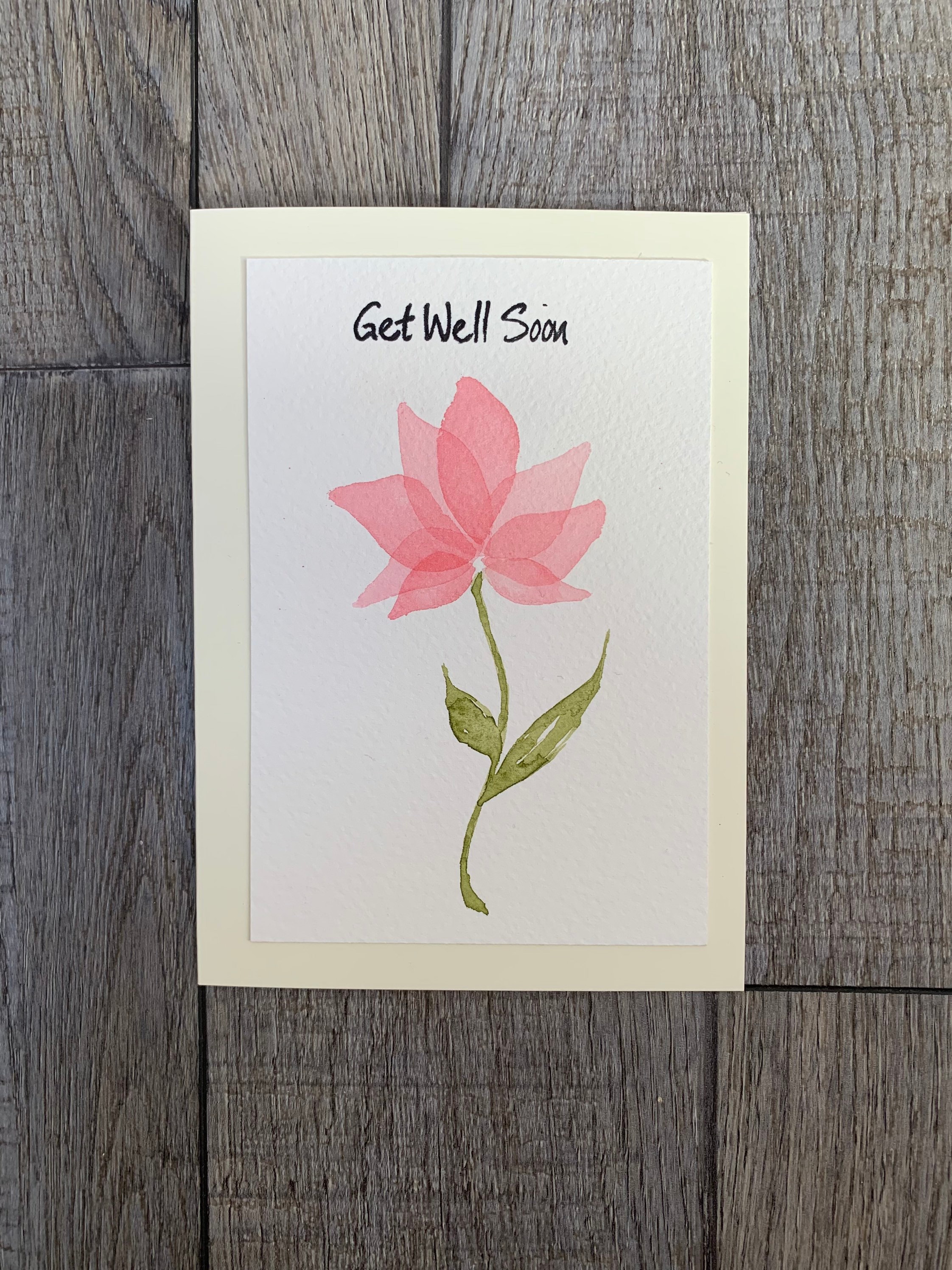 Get Well Card, Get Well Soon Card, Get Better Soon Card, Thinking of ...