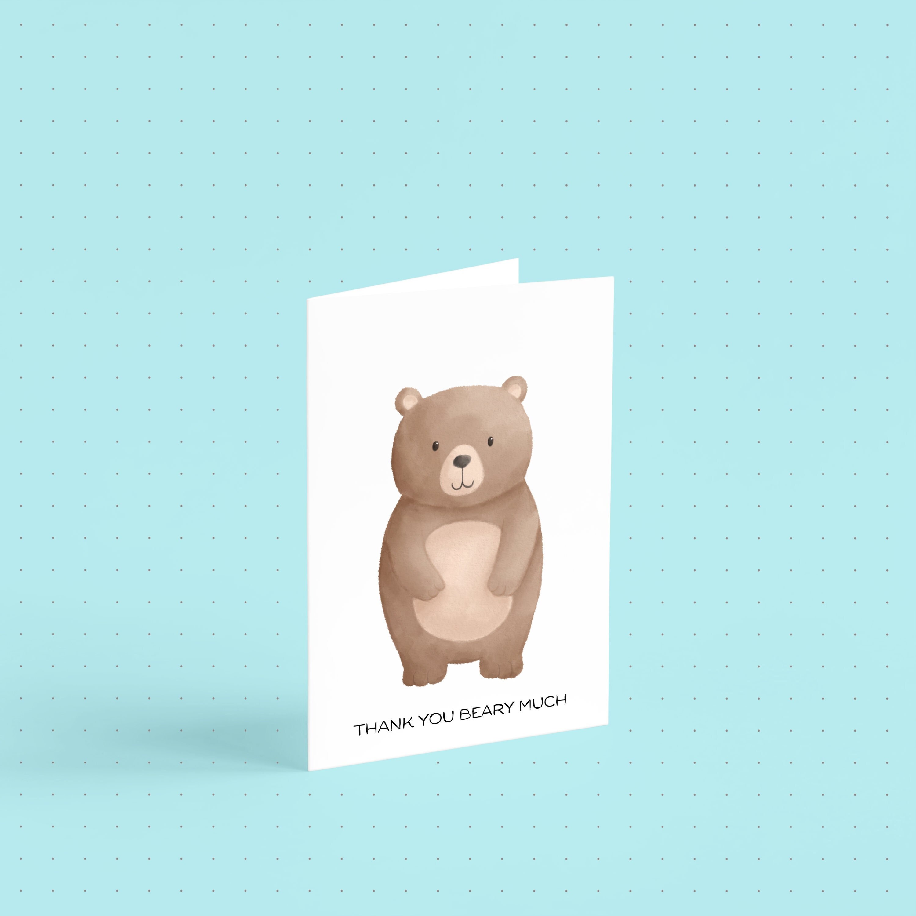 Funny Thank You Card Funny Greeting Card Thinking of You Greeting Card ...