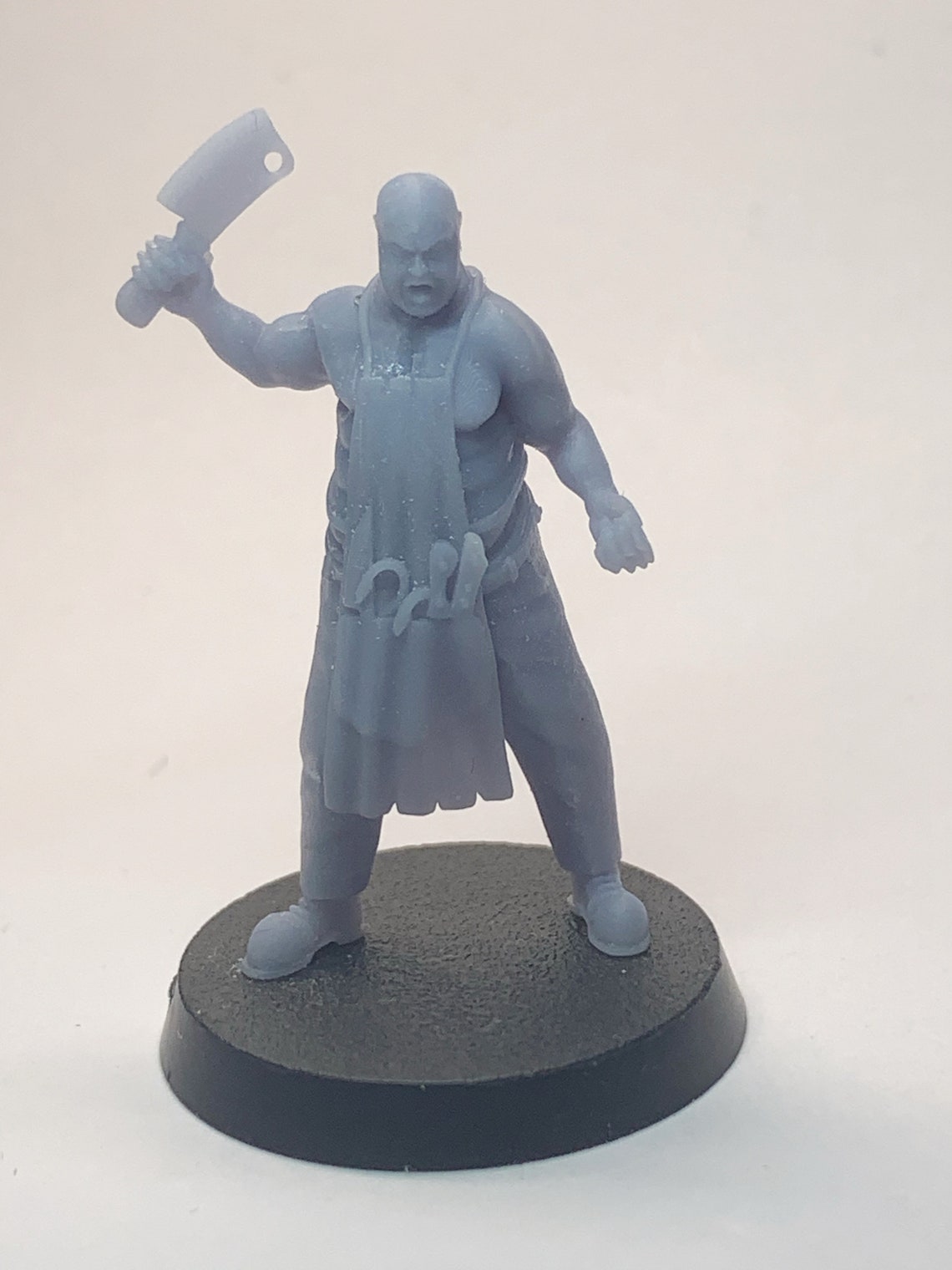 Evil Butcher With Cleaver Resin Miniature 28mm Tabletop Game | Etsy