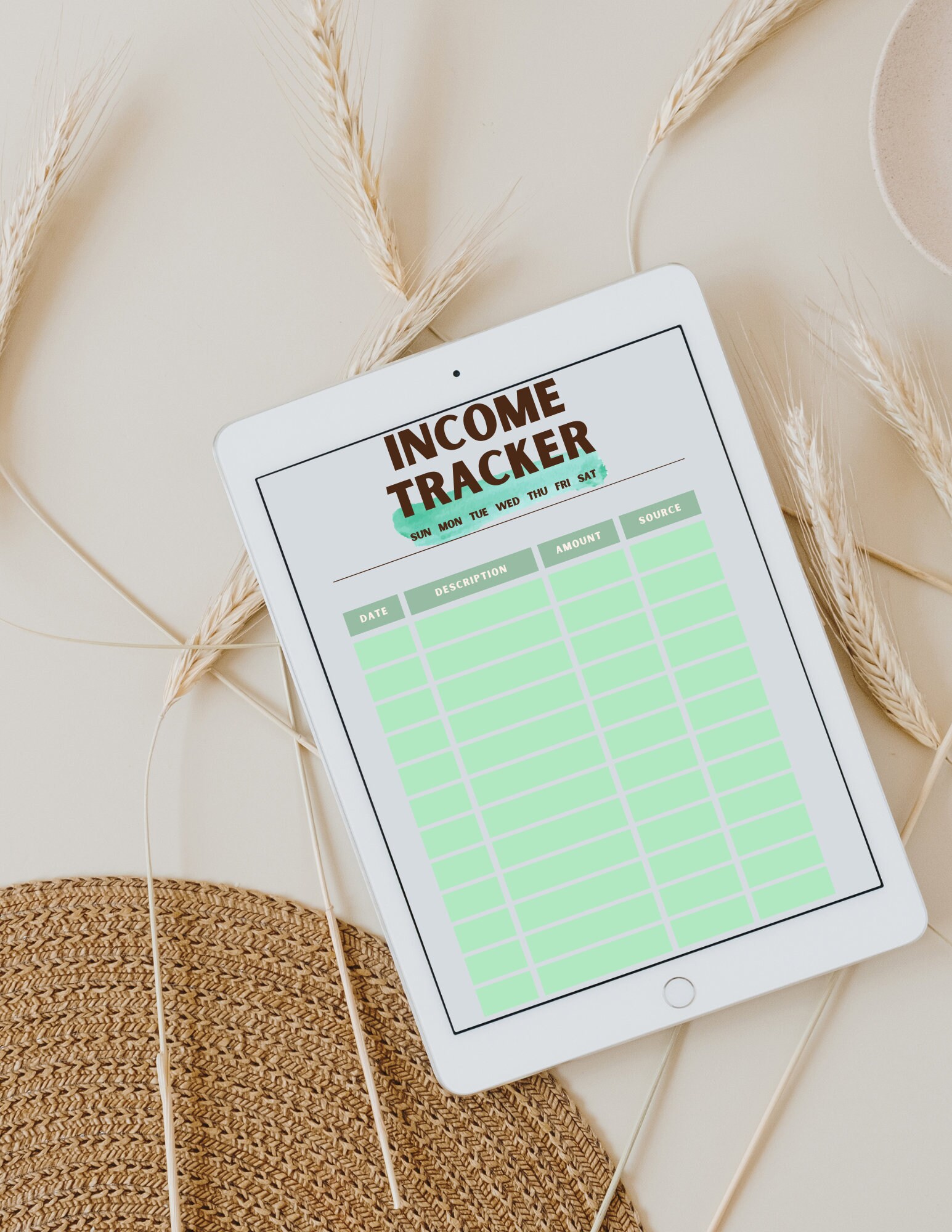 Printable Income Tracker Digital Income Tracker Money | Etsy