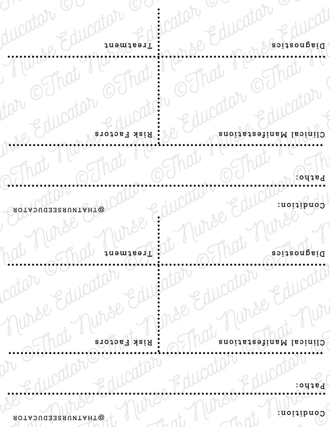 Pathophysiology Edition of That Nursing Worksheet for Nursing Students ...