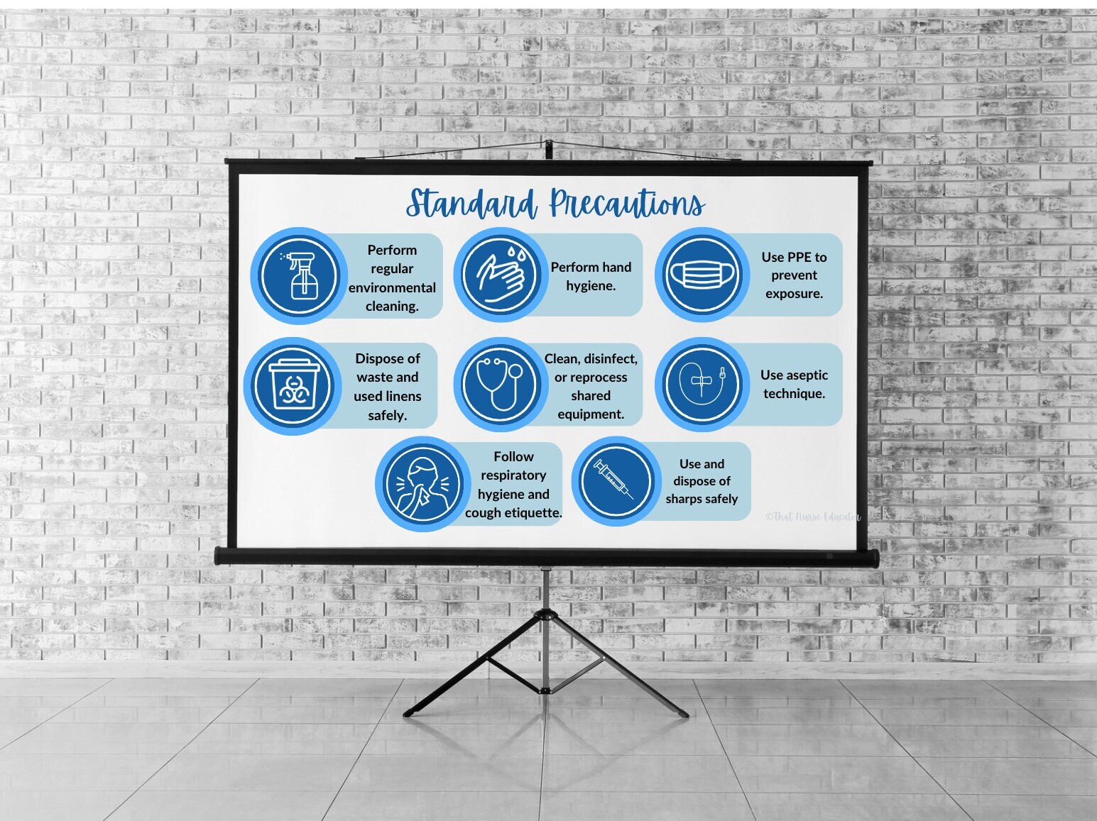 Infection Bundle for Nursing and Allied Health Instructors Including ...