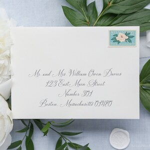 Wedding Envelope Address Template, Printable Envelope Template, Guest ...