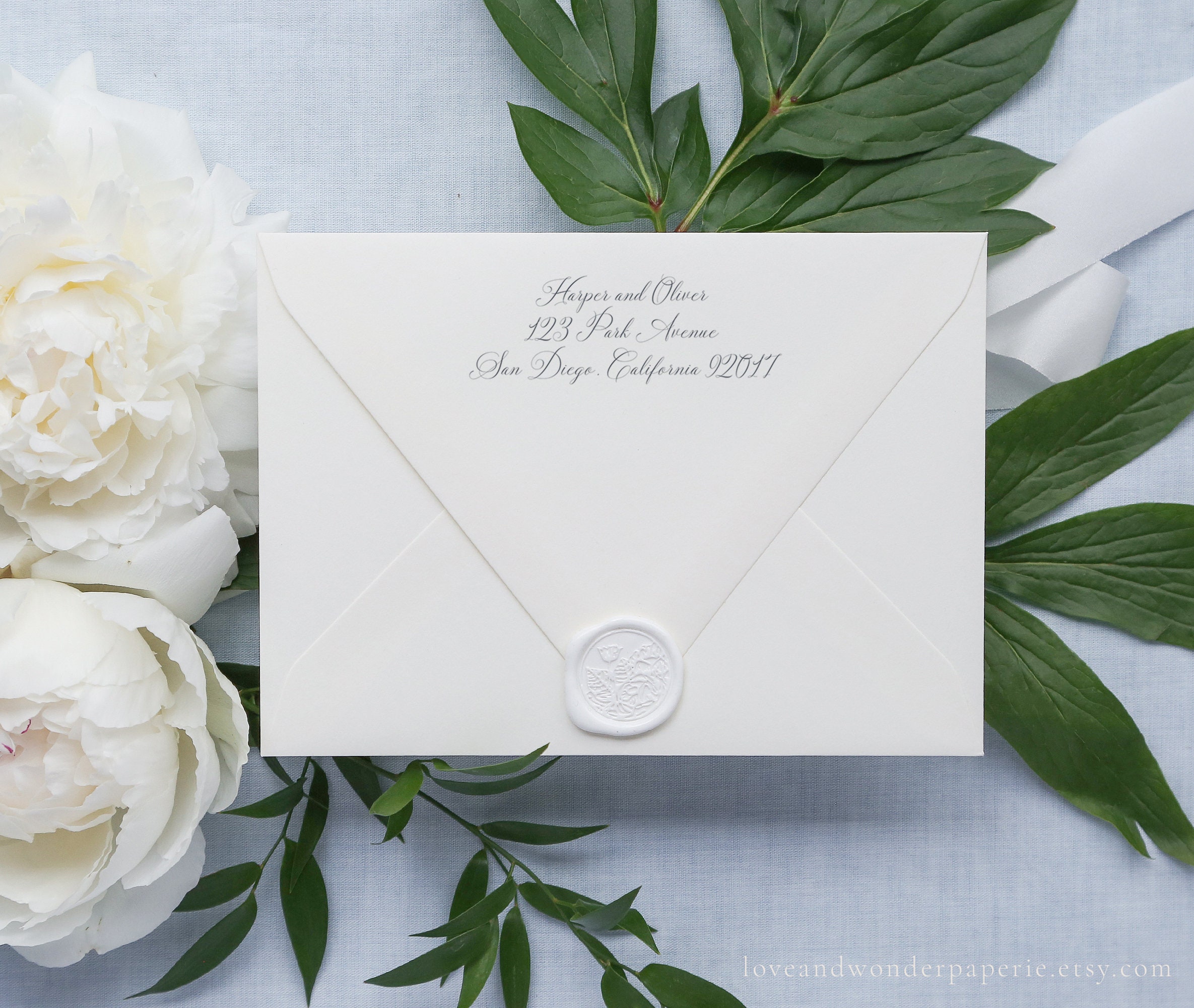 Wedding Envelope Address Template, Printable Envelope Template, Guest ...