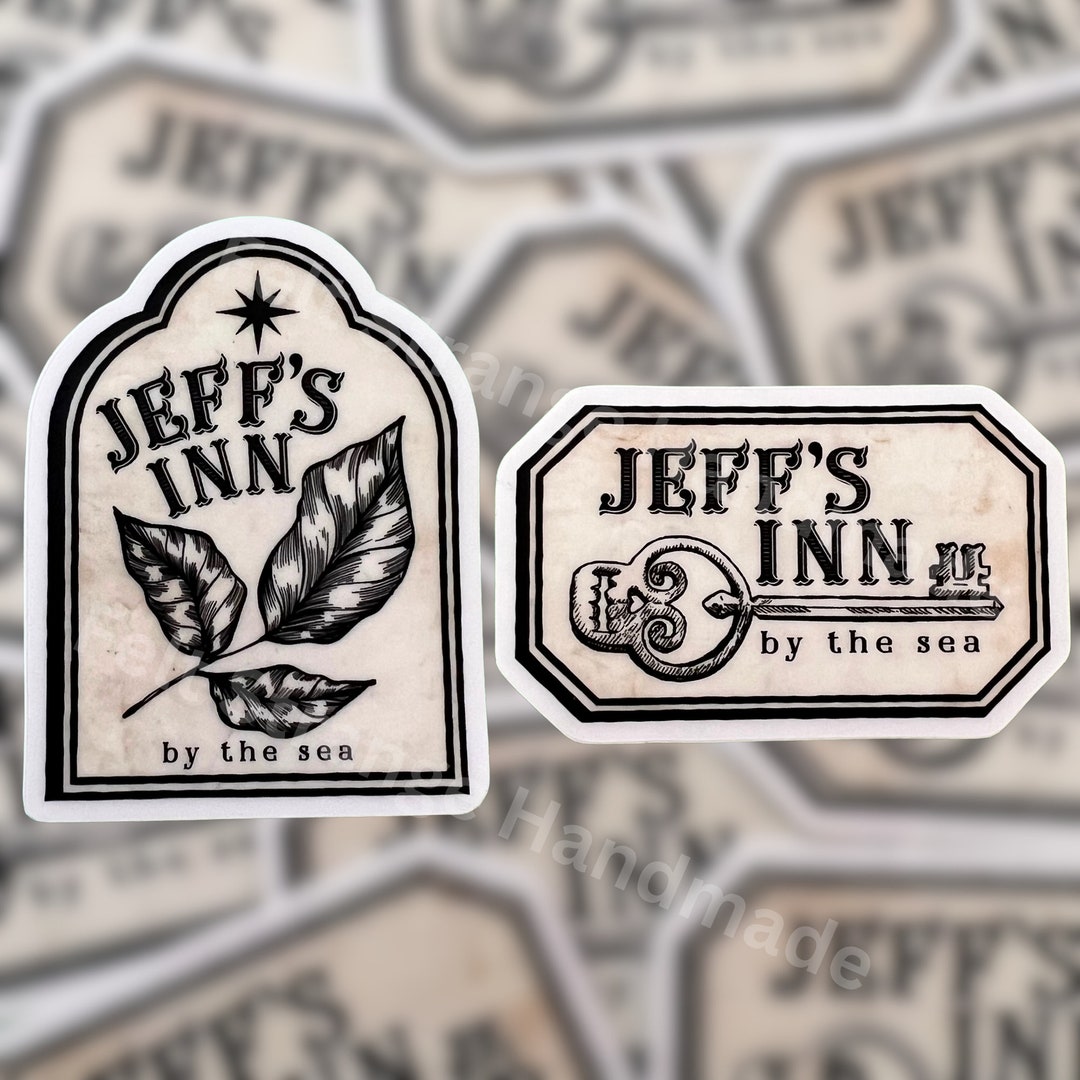 Our Flag Means Death Jeff's Inn by the Sea Sticker | 2 VARIATIONS ...