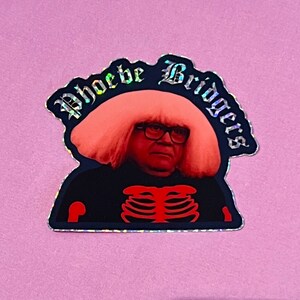 Phoebe Bridgers X Ongo Gablogian Sticker | 3 SIZES | 3 VARIATIONS | It ...