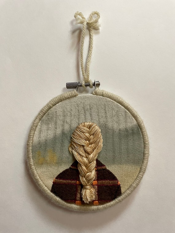 Taylor Swift Evermore Cover Art Inspired Embroidery 3D Braid | Etsy