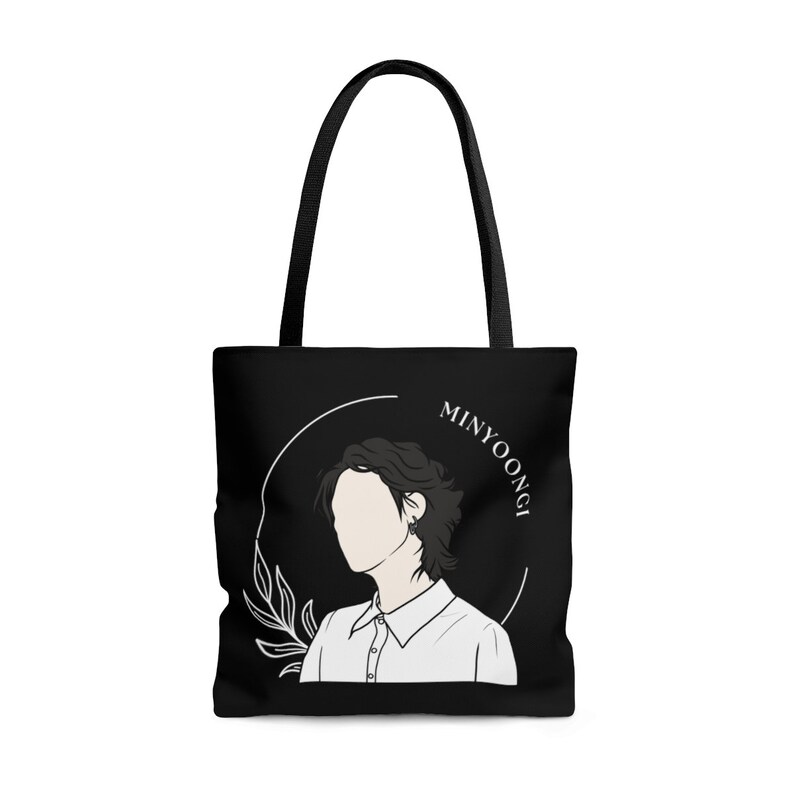 BTS Suga Bag BTS Tote Bag Kpop Tote Bag Yoongi Bag Kpop - Etsy