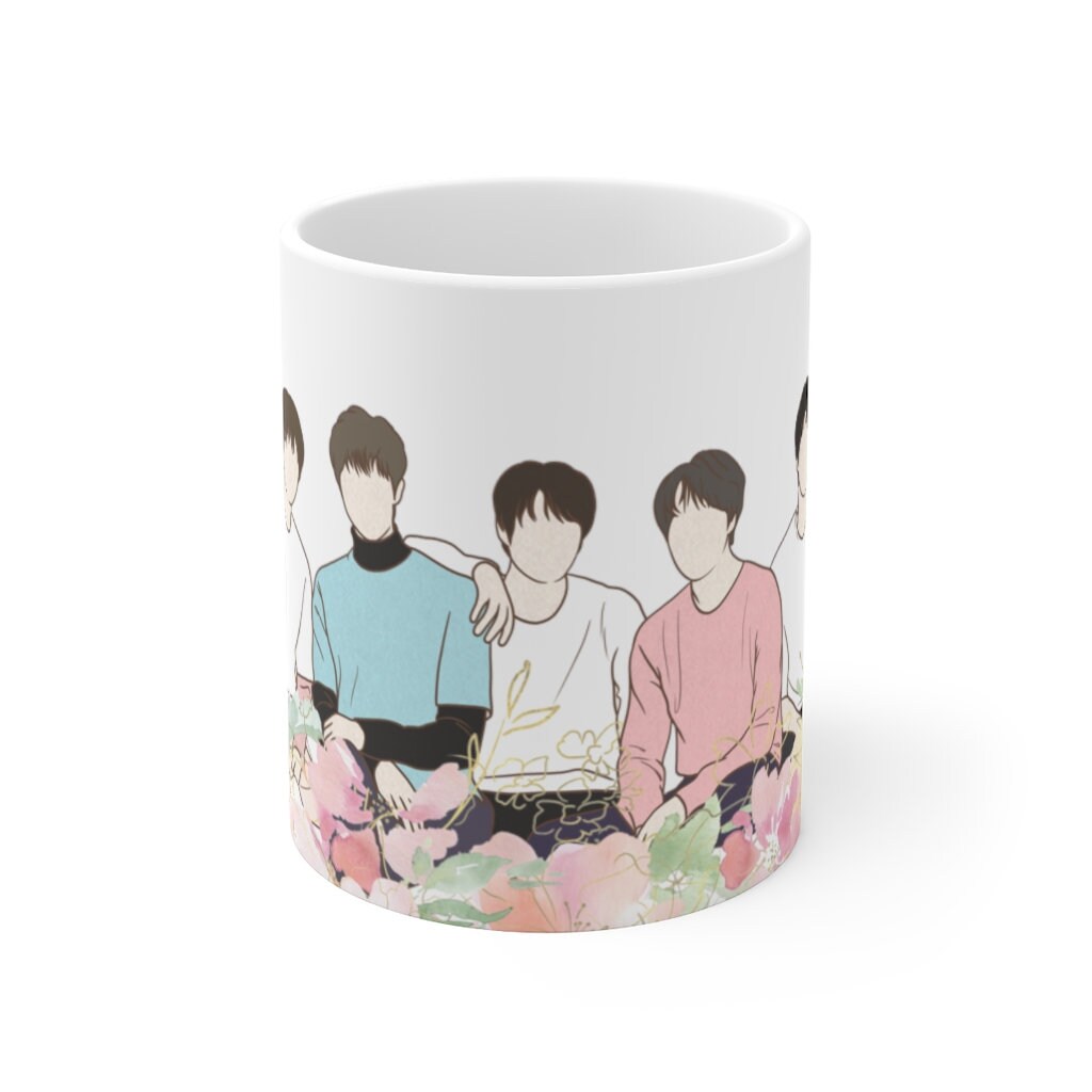 Kpop Mug BTS Mug Bts Gift Bts Merch Kpop Bts Kpop Minimal - Etsy