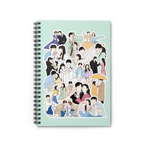 K-drama Notebook, Korean Drama Journal, Kdrama Merch Gift, K-drama ...