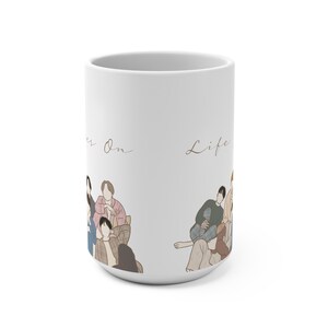 Kpop Life Goes on Mug, 10oz, 15oz, Accent Mug, Kpop Merch, Kpop ...