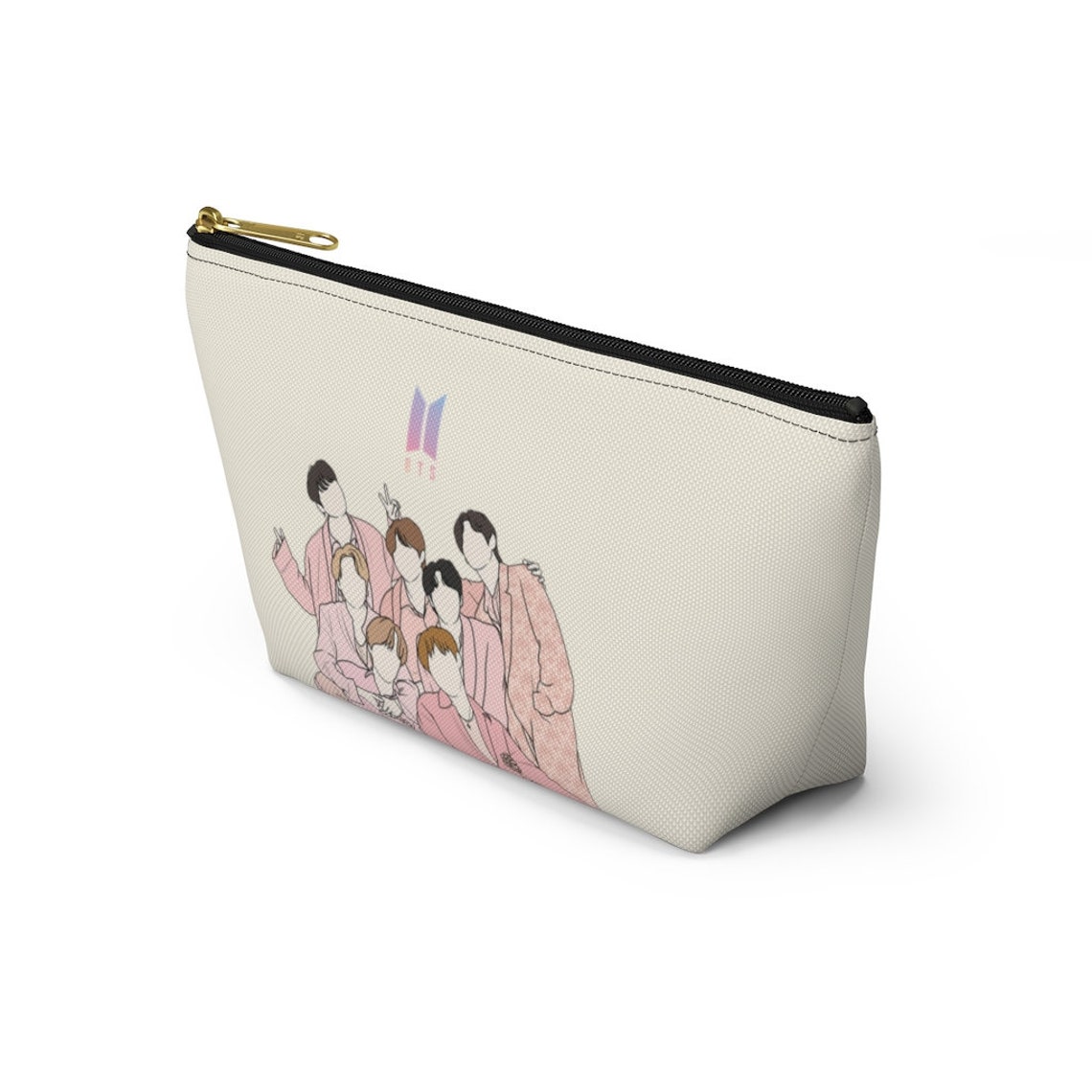 BTS Boy with luv Pouch Bts Merch Bts Gift Bts Art Kpop | Etsy