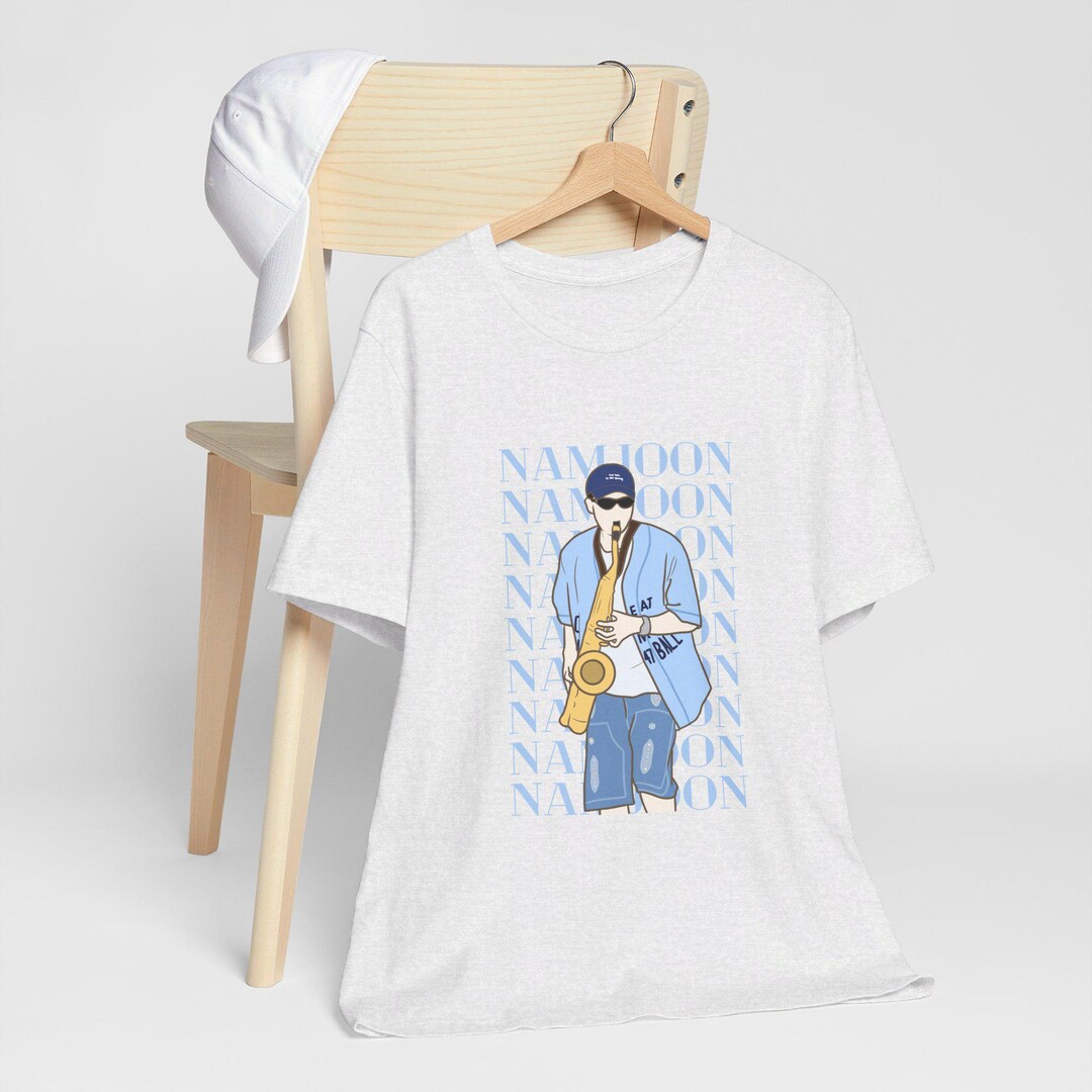 RM Saxophone, Rm Shirt, RM Saxophone T-shirt, Namjoon Shirt, Kpop Army ...
