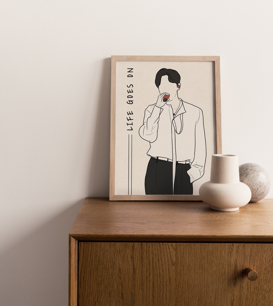 Kpop Jhope, Life Goes on Poster, Kpop Wall Art, BE Poster, Kpop, Kpop ...