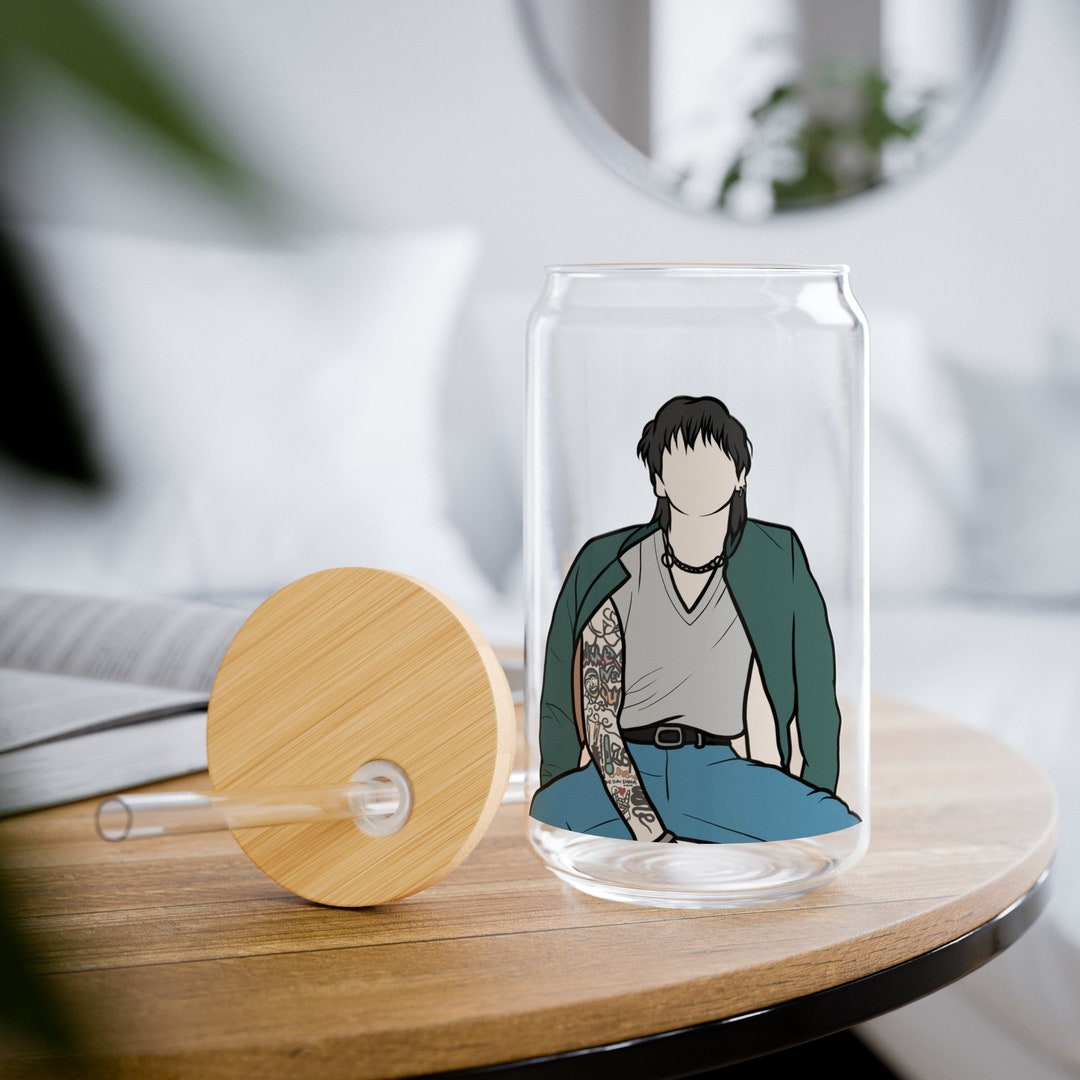 Jungkook, Jungkook Golden, Kpop Glass Can, Kpop Glass Tumbler, Kpop ...