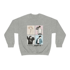 Agust D Sweatshirt, Agust D Tour, Agust D Suga, Suga Shirt, Kpop Army ...
