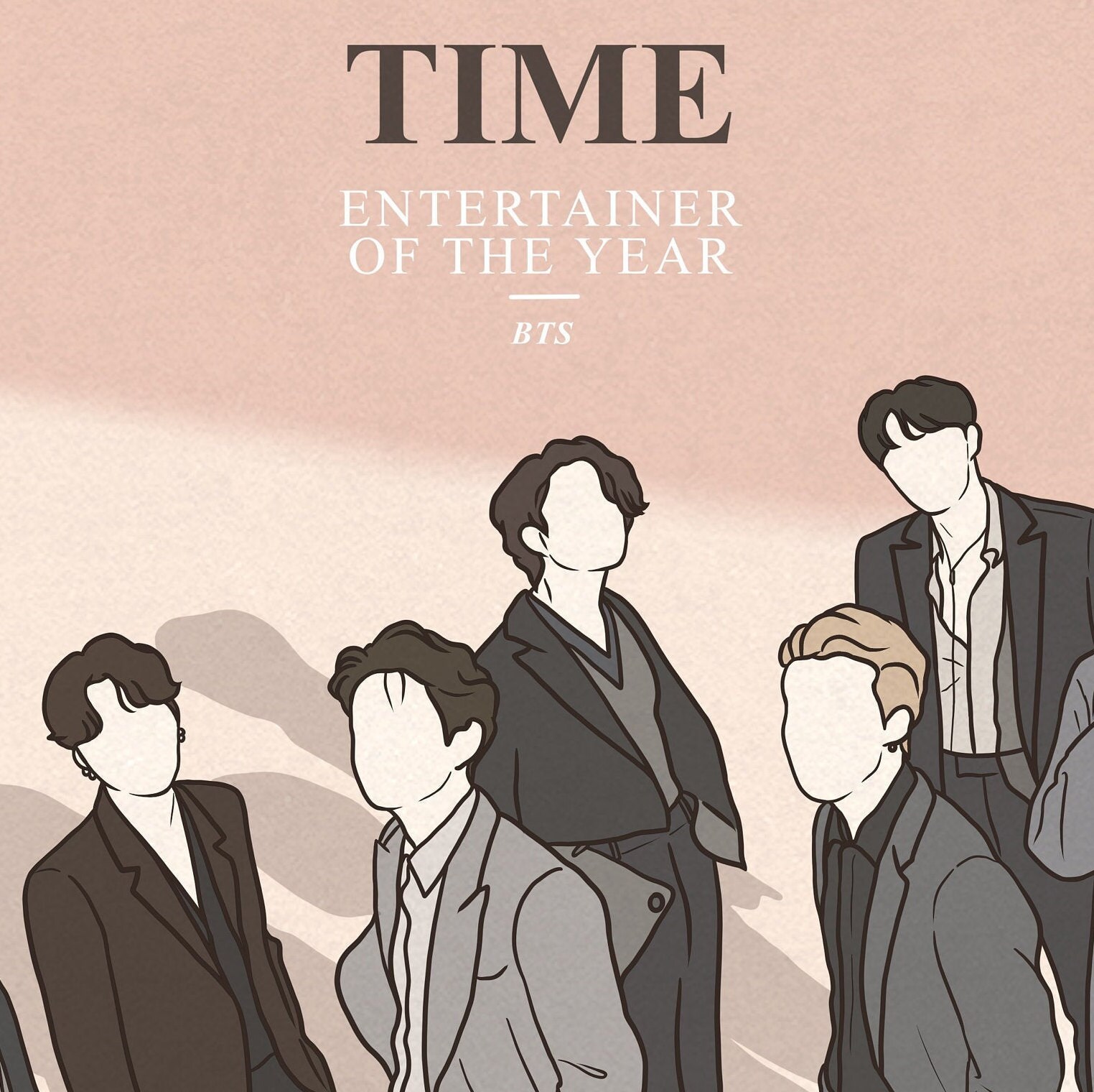 BTS TIME Magazine Poster BTS Wall Art Kpop Poster Bts | Etsy