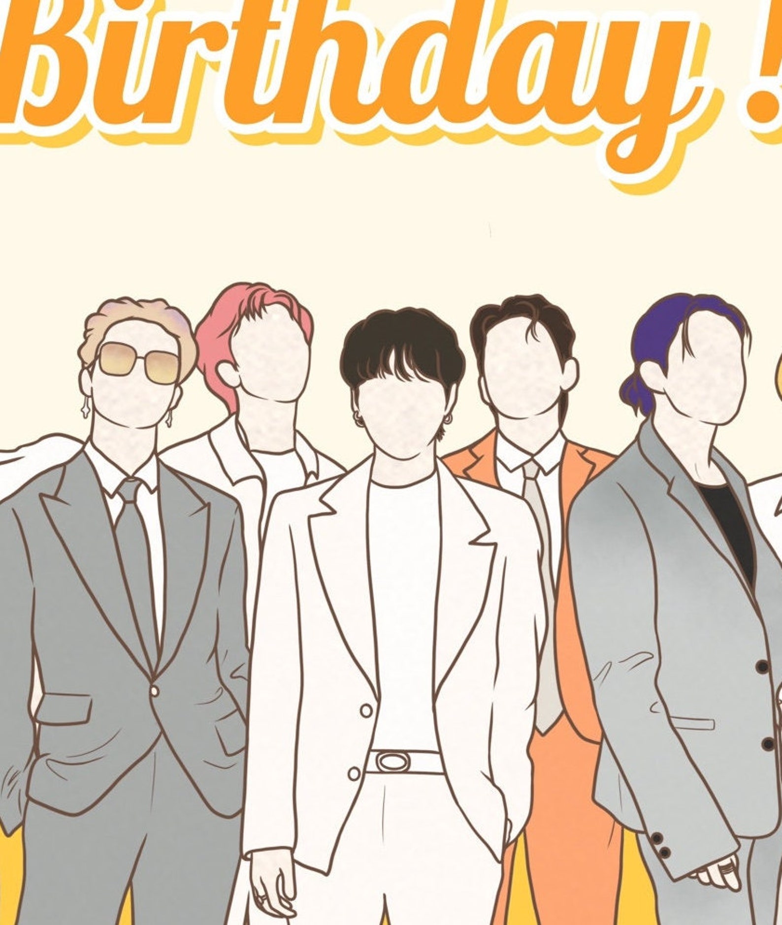 BTS Butter Card Bts Birthday Card BTS Card Bts Gift Bts - Etsy