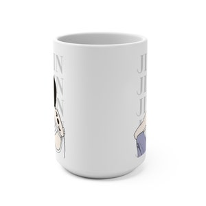 Jimin Mug, Jimin, 10oz, 15oz, Accent Mug, Jimin FACE, Set Me Free Pt.2 ...