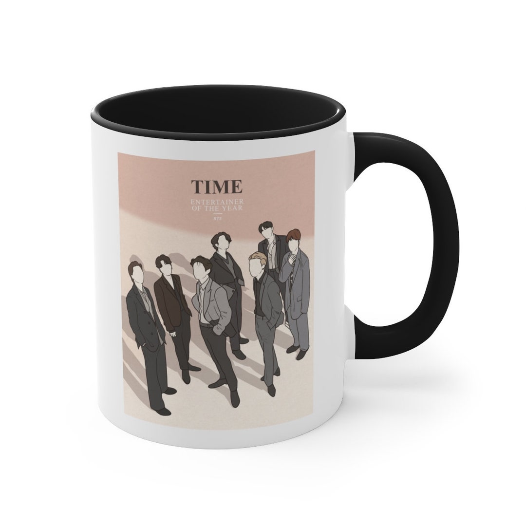 Kpop TIME Mug, Kpop Time Magazine, Kpop Merch, Kpop Borahae, Kpop Gift ...