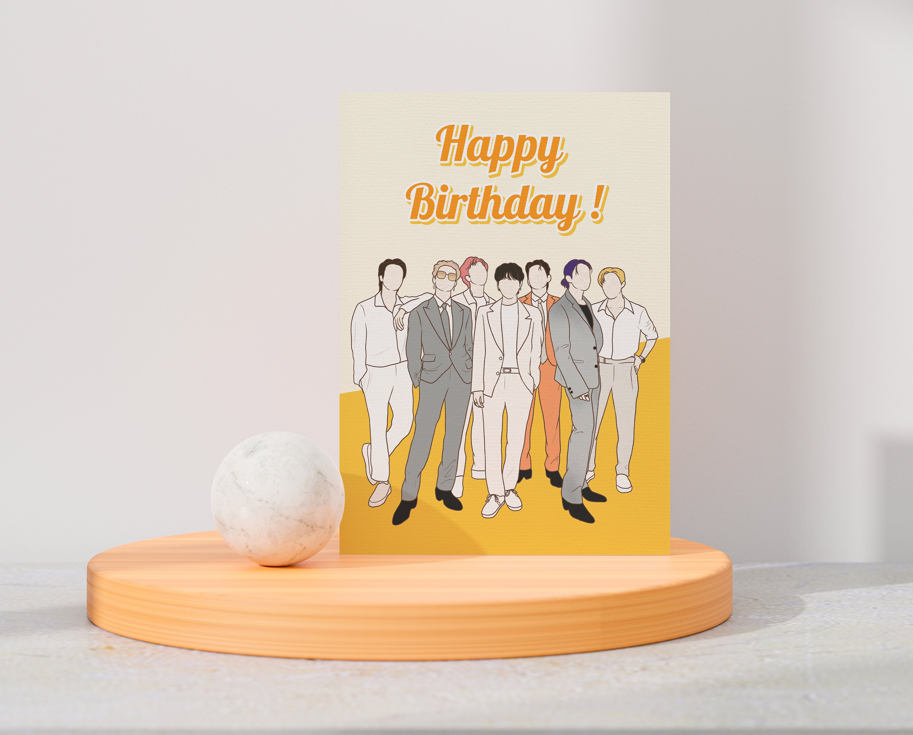 BTS Butter Card Bts Birthday Card BTS Card Bts Gift Bts | Etsy